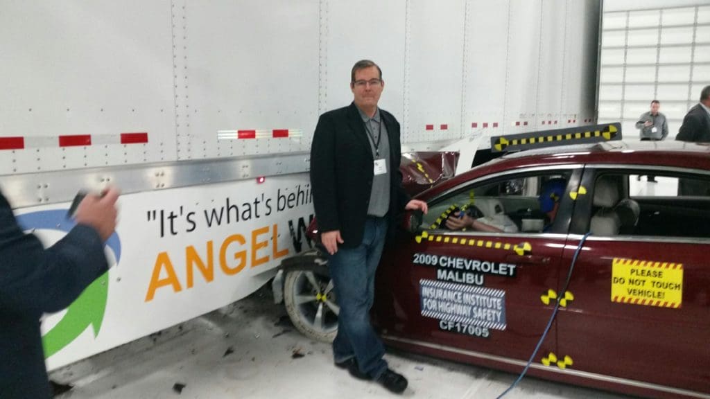 Dan Munley attends IIHS tractor trailer crash test | Munley Law ...