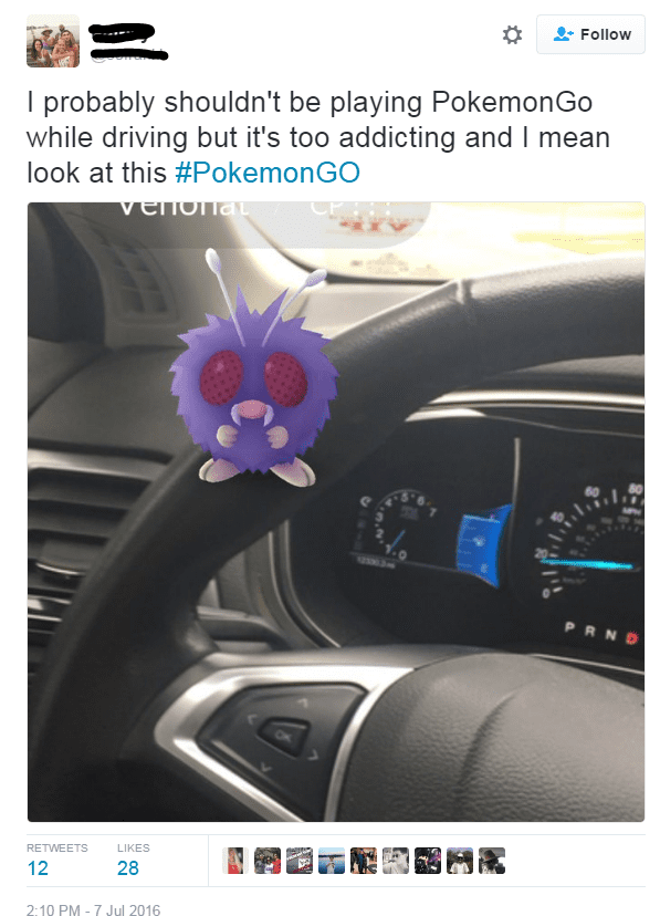 Drivers Beware - Pokemon Go is Driving People to Distraction